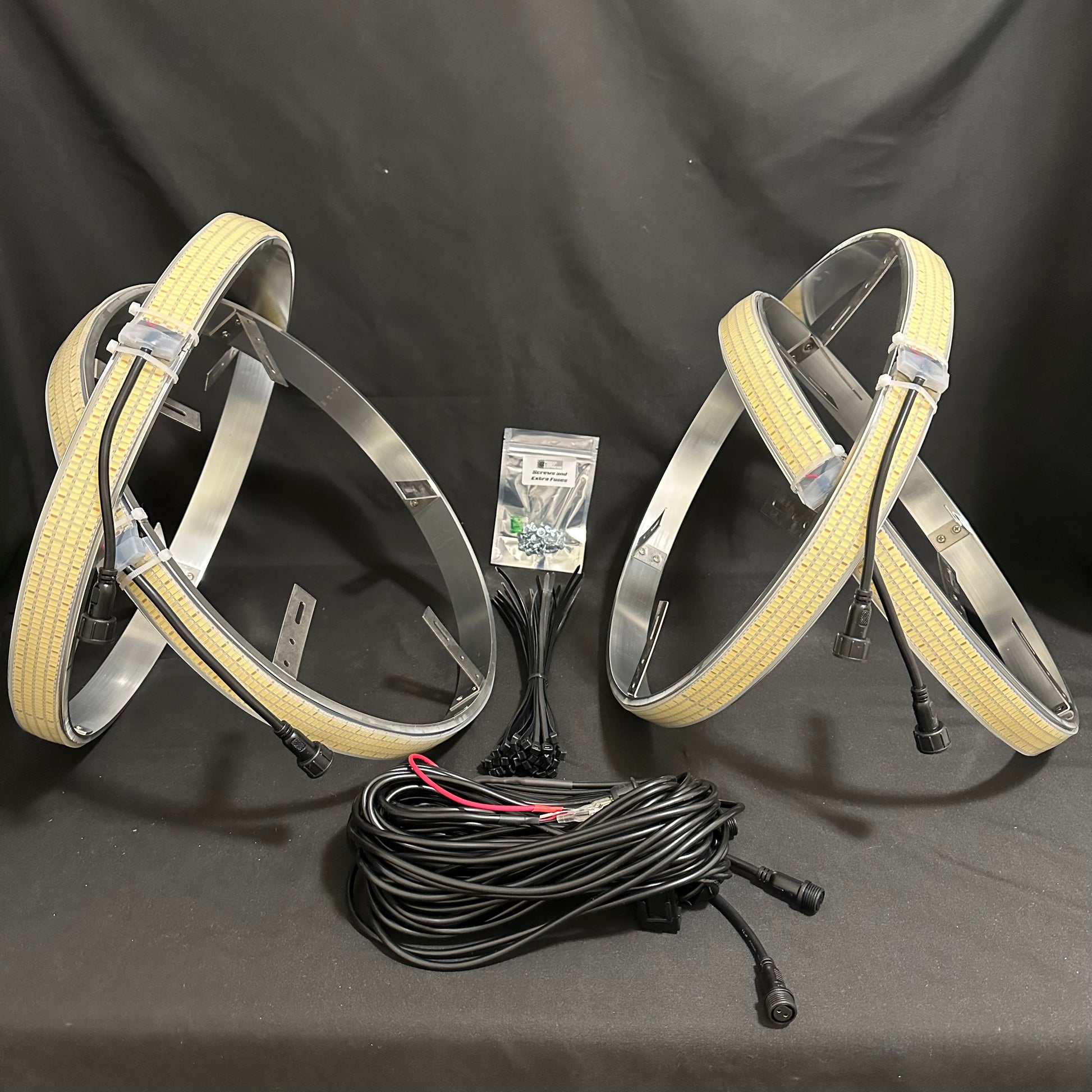 Quad Row White Ultra High Density Wheel Lights – Wheel Light Express